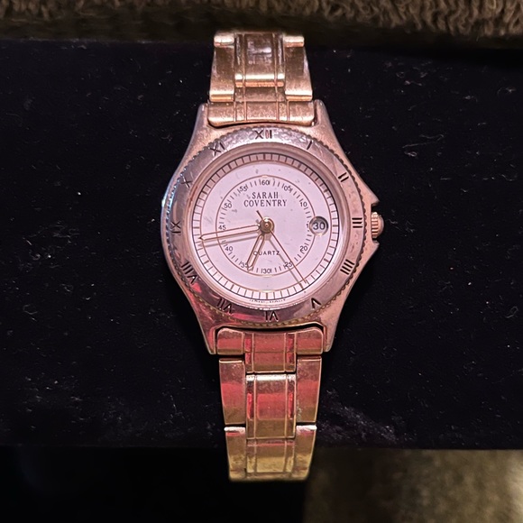 Sarah Coventry | Accessories | Sarah Coventry Vintage Gold Tone Watch ...